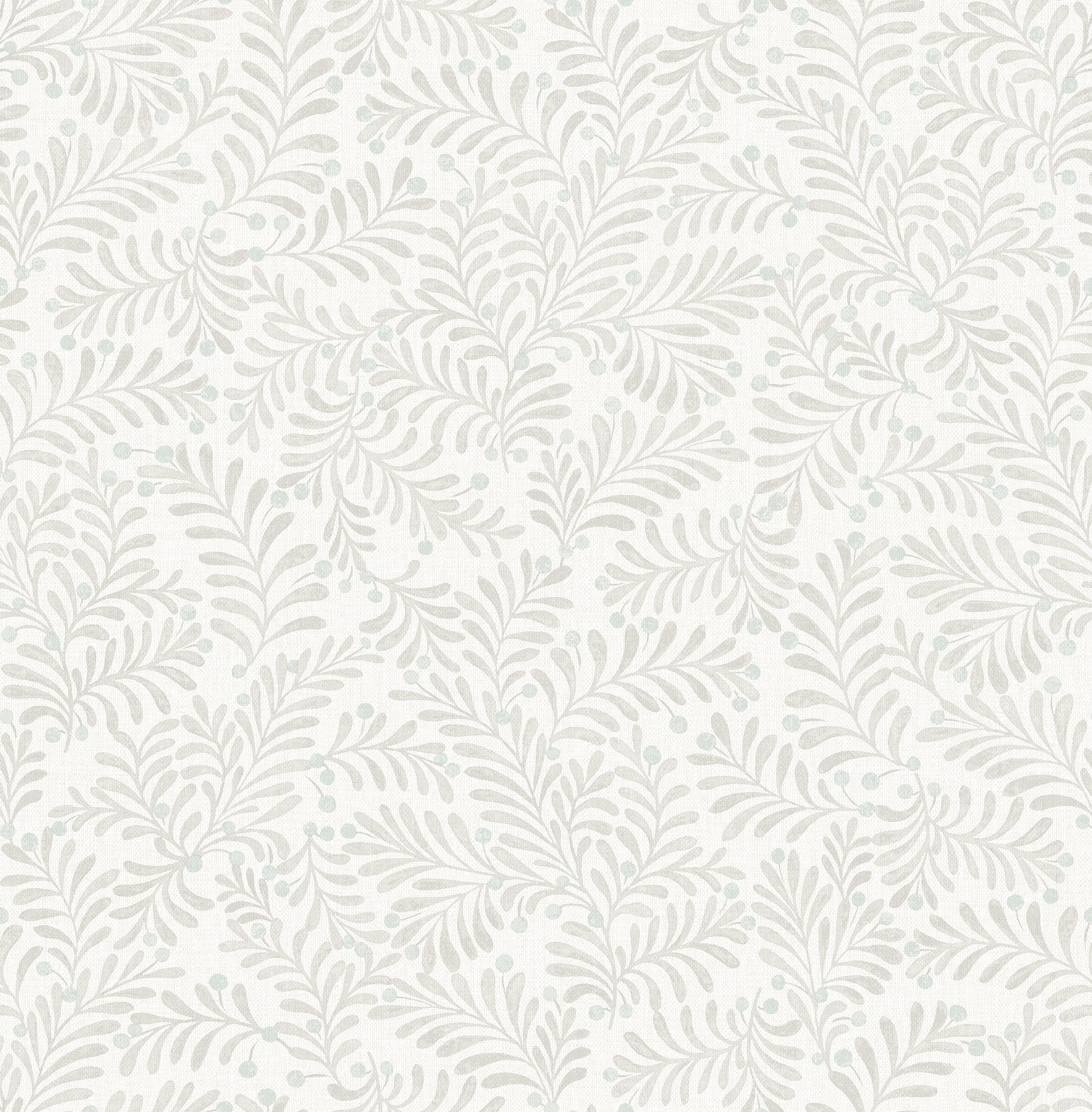 Chesapeake Chrysantha Light Grey Berry Branches Wallpaper - Walmart.com