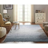 Chesapeake Cotton Ombre Blue Area Rug (5'x7') - Walmart.com