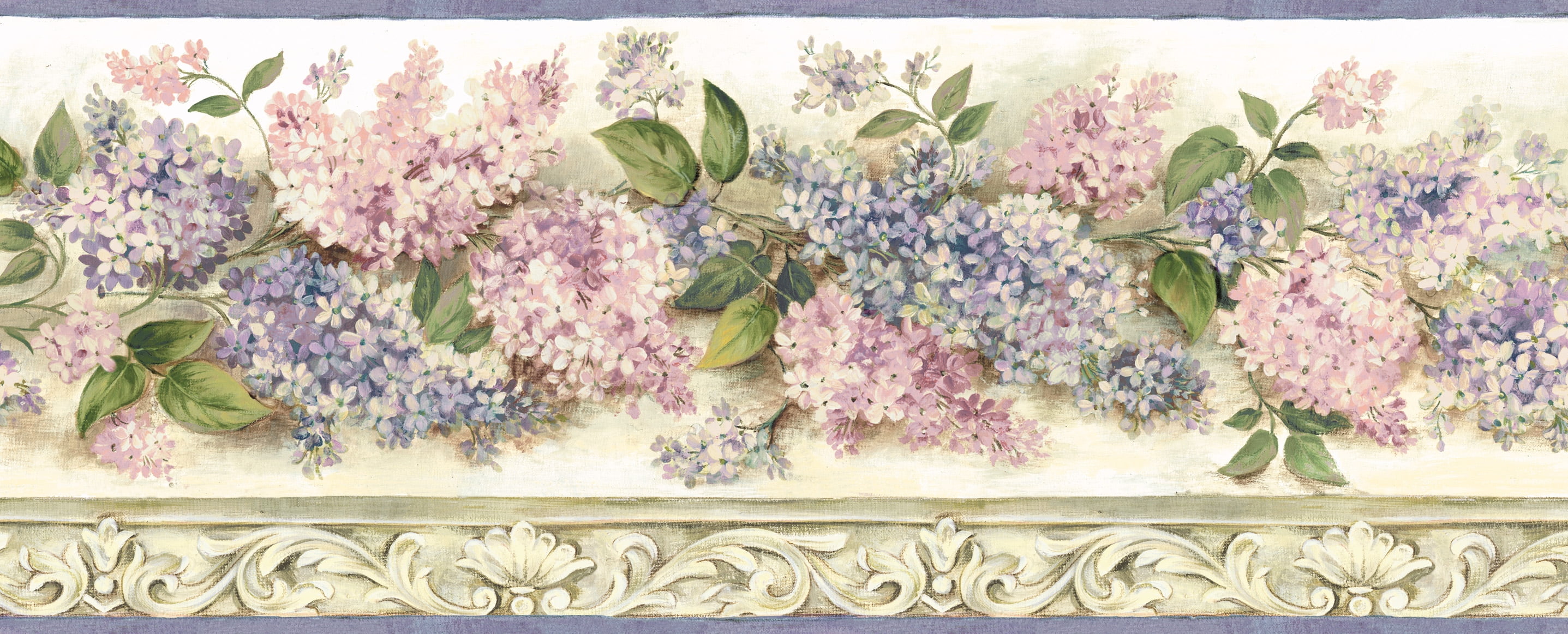 Chesapeake Ethel Cream Heirloom Lilacs Trail Border - Walmart.com