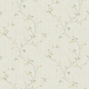 Chesapeake Patsy Multicolor Floral Prepasted Non Woven Blend Wallpaper ...