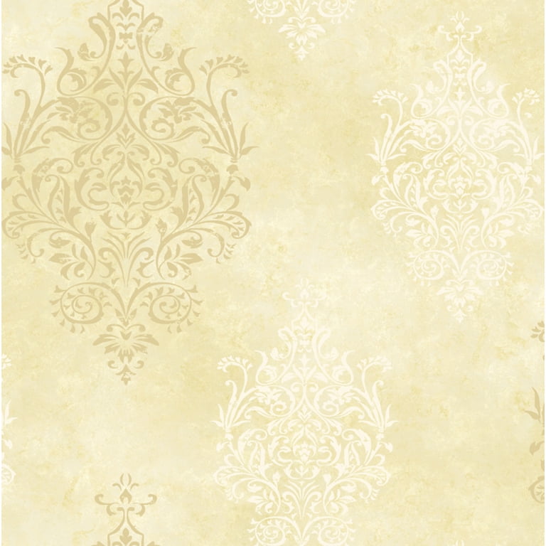 Light Yellow Pattern Wallpaper