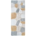 Chesapeake Pebbles Spa Bath Rug Runner, 24 x 60 Inches, 100% Cotton ...
