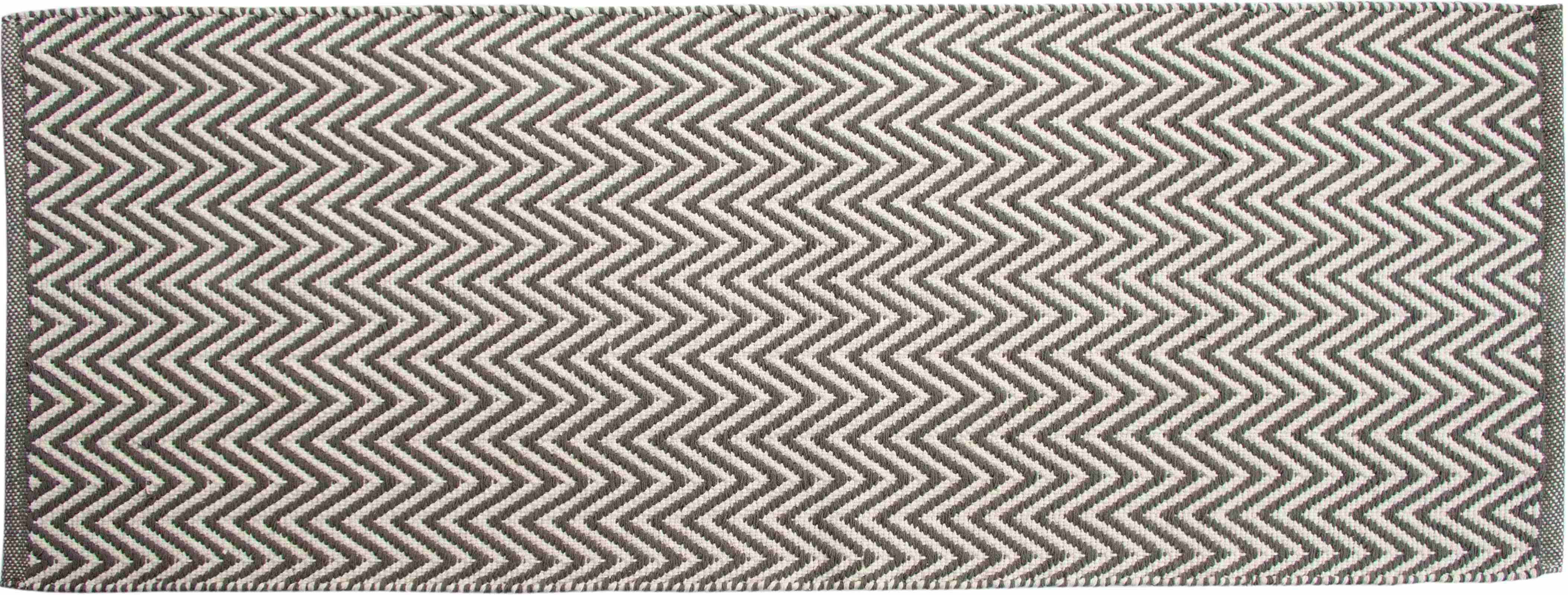 Chesapeake Portland Chevron Grey Accent Rug Runner (22"x60") - Walmart.com