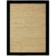 Chesapeake Seagrass Area Rug with Black border (40"x60") - Walmart.com