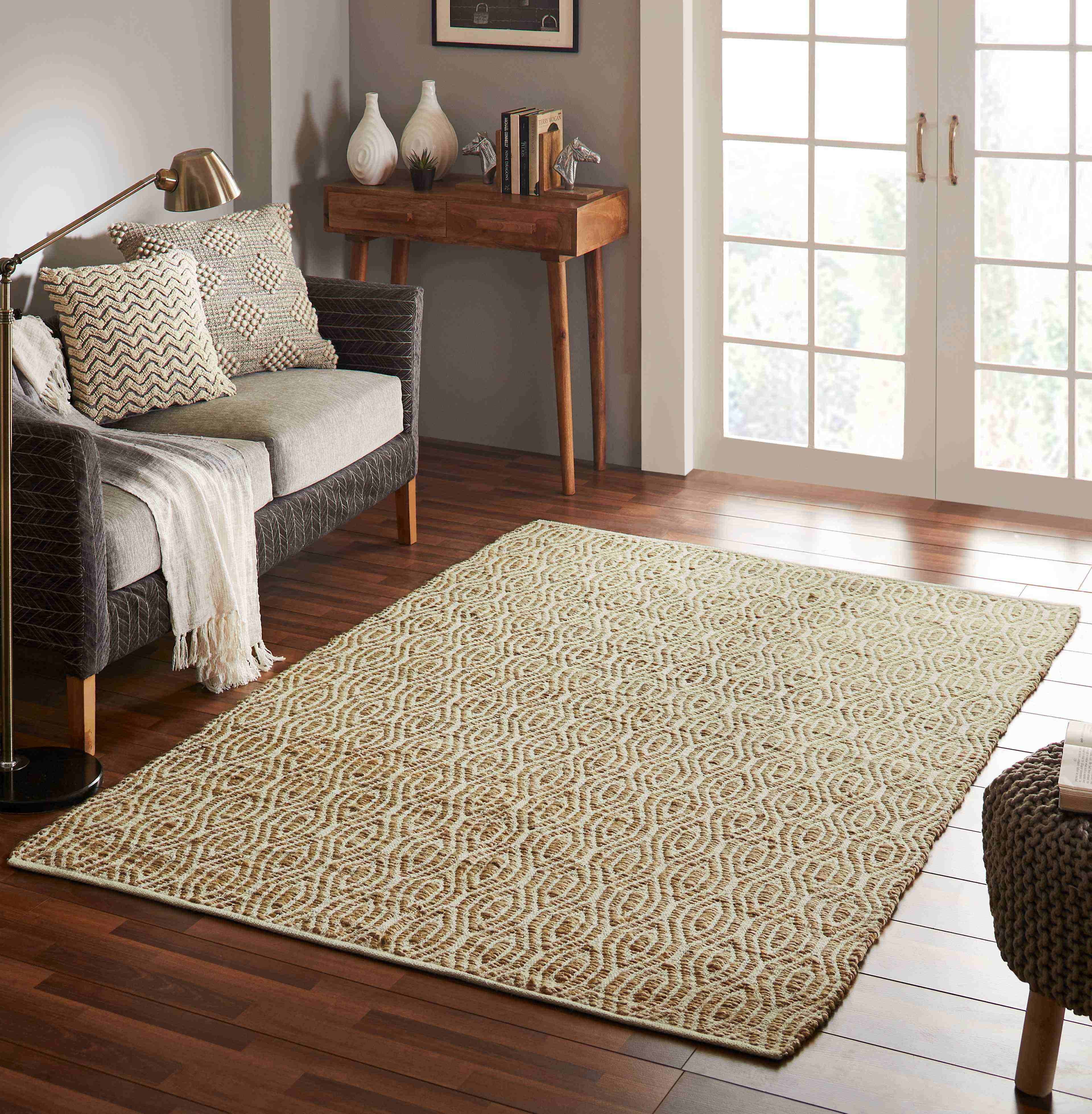 Chesapeake SunnyVale Area Rug 46971-Color:Natural,Shape:Rectangle,Size ...