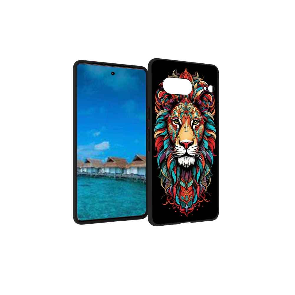 Chese-African-Lion phone case for Google Pixel 7 for Women Men Gifts ...