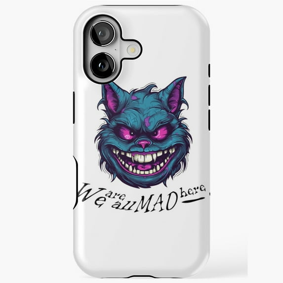 Cheshire Cat Mystic Smile Fantasy Wonderland Grin Aesthetic Case with ...