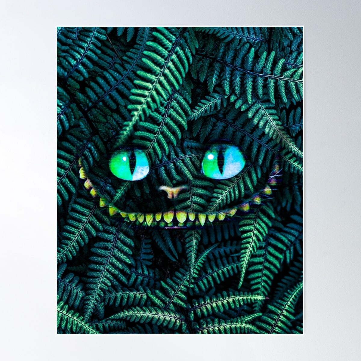 Cheshire Cat Print - Cheshire Cat Poster - Cheshire Cat Wall Art - Alice In Wonderland - Prints ...