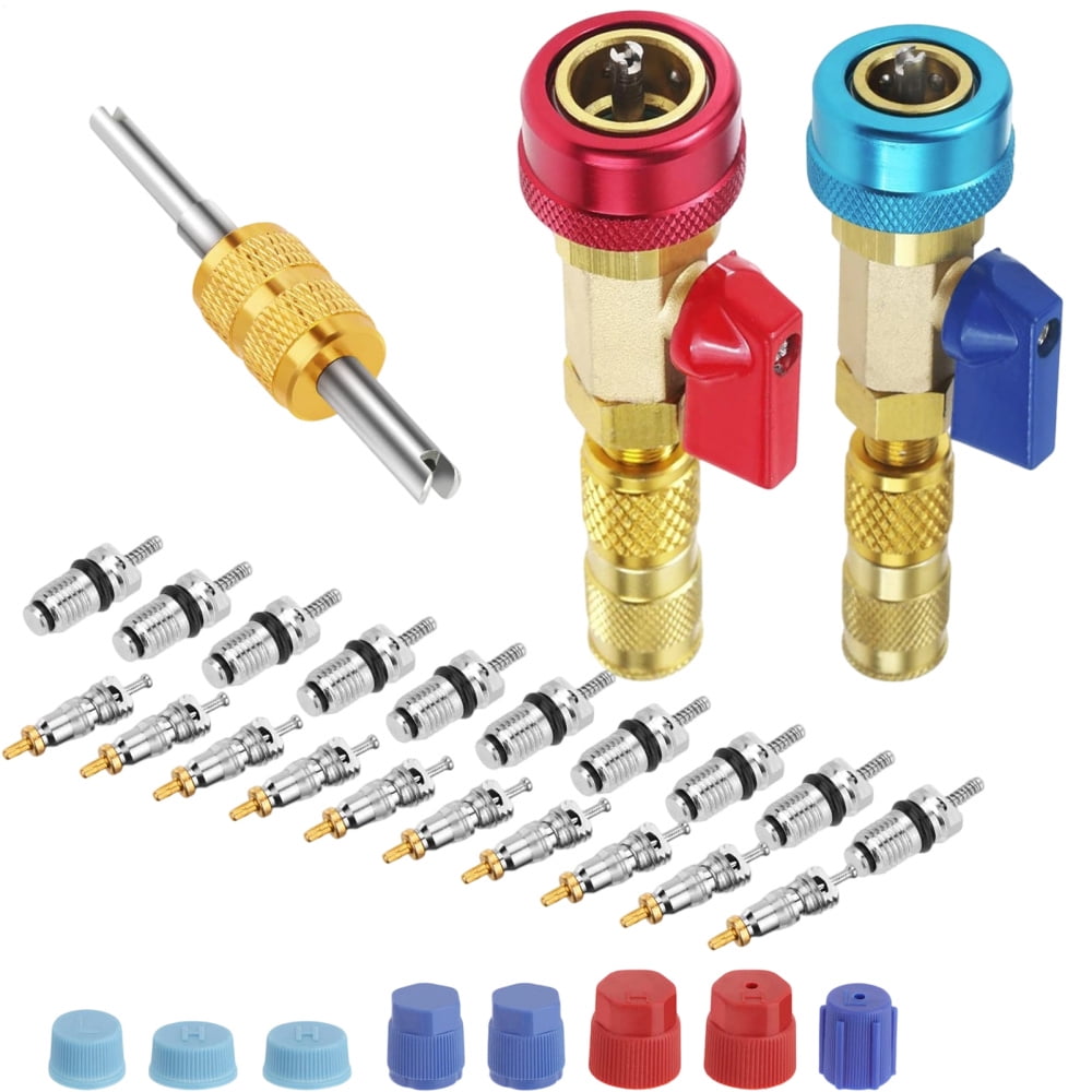 Chesmono AC Valve Core Removal Tool High Low Pressure A/C Valve Core ...