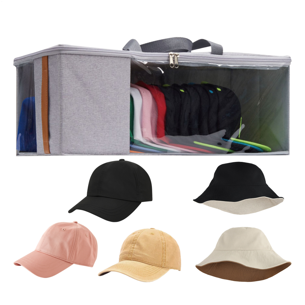 Chesmono Baseball Hat Container Case Baseball Hat Storage Case for ...
