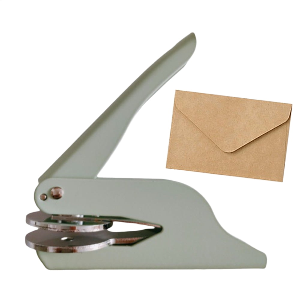 Chesmono Book Press Embosser Embossing Stamp Elegant Wedding Invitation ...