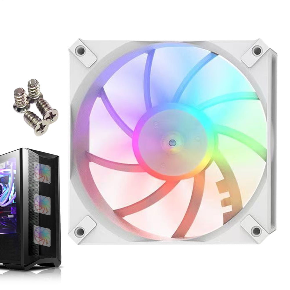 Chesmono Fans for PC Computer Cooling Fan Cpu Coolers RGB Silent ...