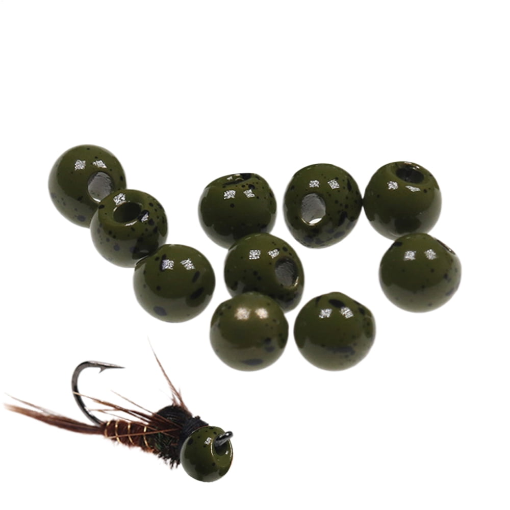 Chesmono Fly Tying Beads Assortment Fly Tying Materials Tungsten Beads ...