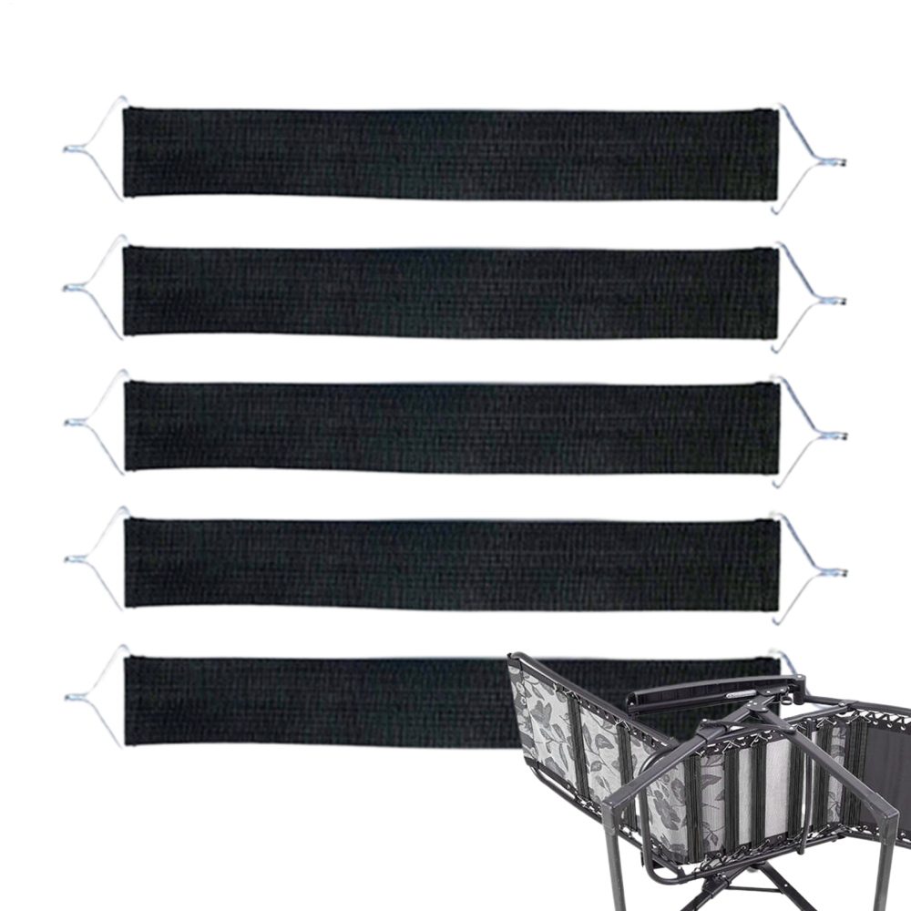 Chesmono Folding Chair Replacement Belts 5 Pieces Anti-Crack Elastic ...