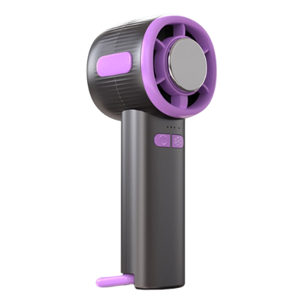 Chesmono Handheld Electric Fan Digital Display Portable Personal Fan ...