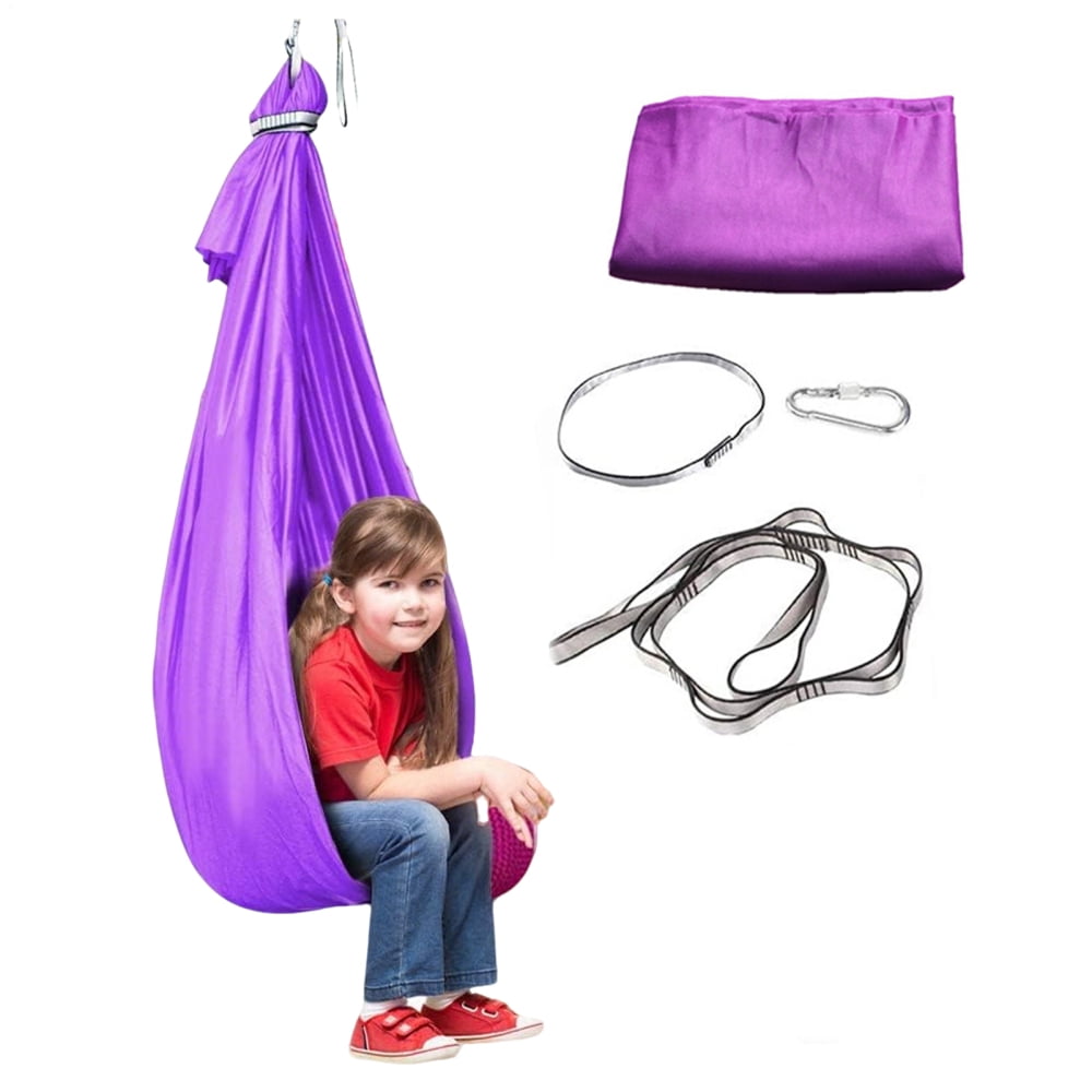 Chesmono Kids Sensory Swing Toddler Play Hammock Kids Rocking Calming ...
