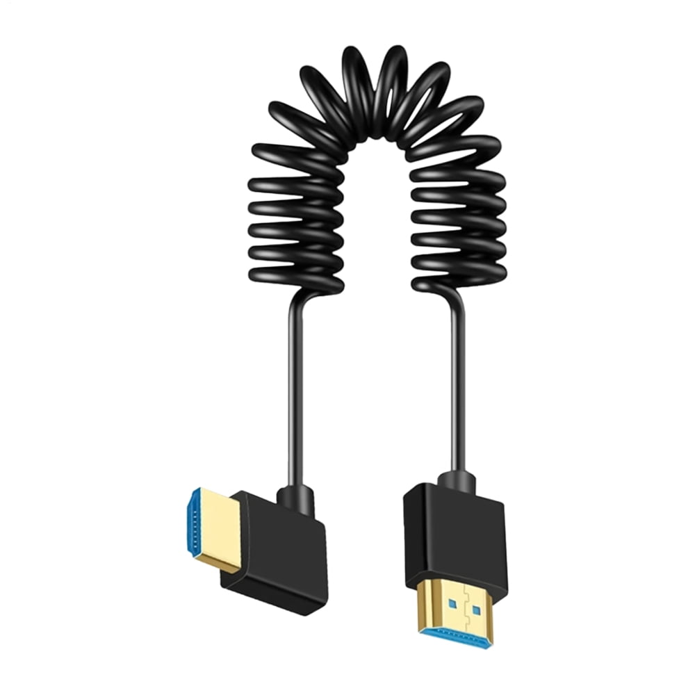 Chesmono Monitor Coiled Cable Camcorders Cable High Speed Support ...