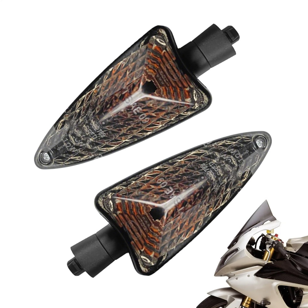 Chesmono Motorcycle Turn Indicator Front and Rear Motorcycle Turn ...