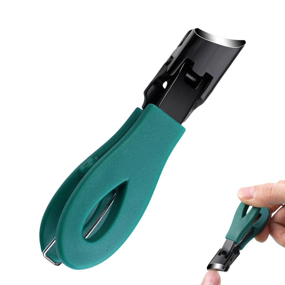 Chesmono Nail Clippers for Seniors Large Opening Anti-Splash Nail ...