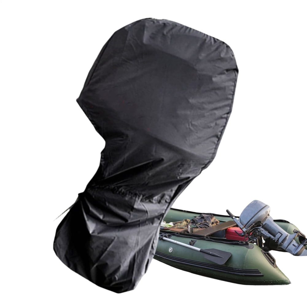 Chesmono Outboard Motor Covers 210D Boat Engine Guard Fit Power 15-100 ...