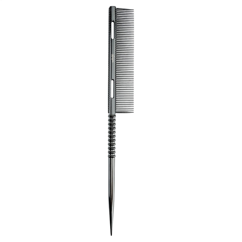 Chesmono Pointed Tail Hair Comb Metal Bristle Teasing Hair Brush ...