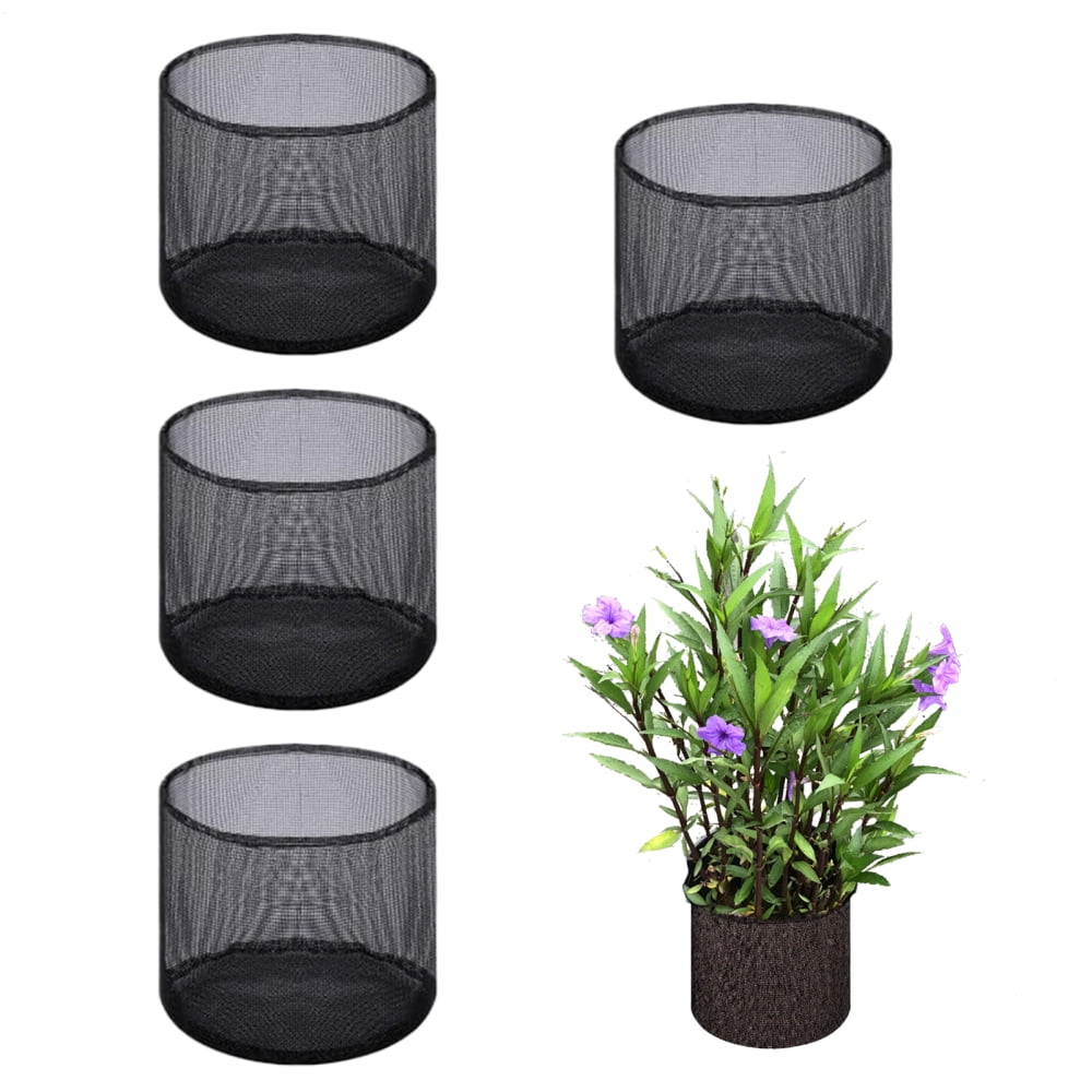 Chesmono Pond Baskets for Plants 4 Pieces Aquatic Planting Bags ...