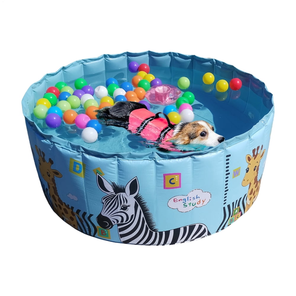 Chesmono Portable Pool Foldable Portable Kids Pool Swimming Diving ...