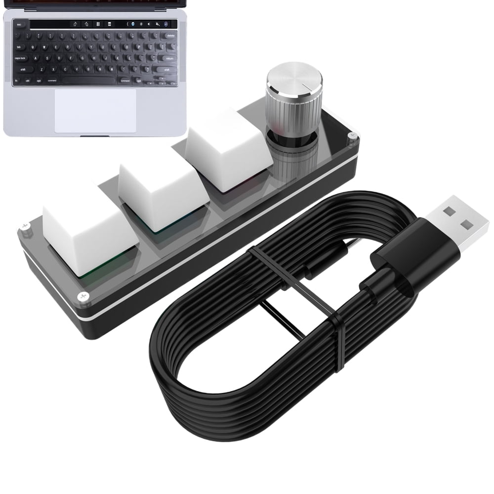 Chesmono Programmable Keyboard Programming Knob Keypads Silent ...