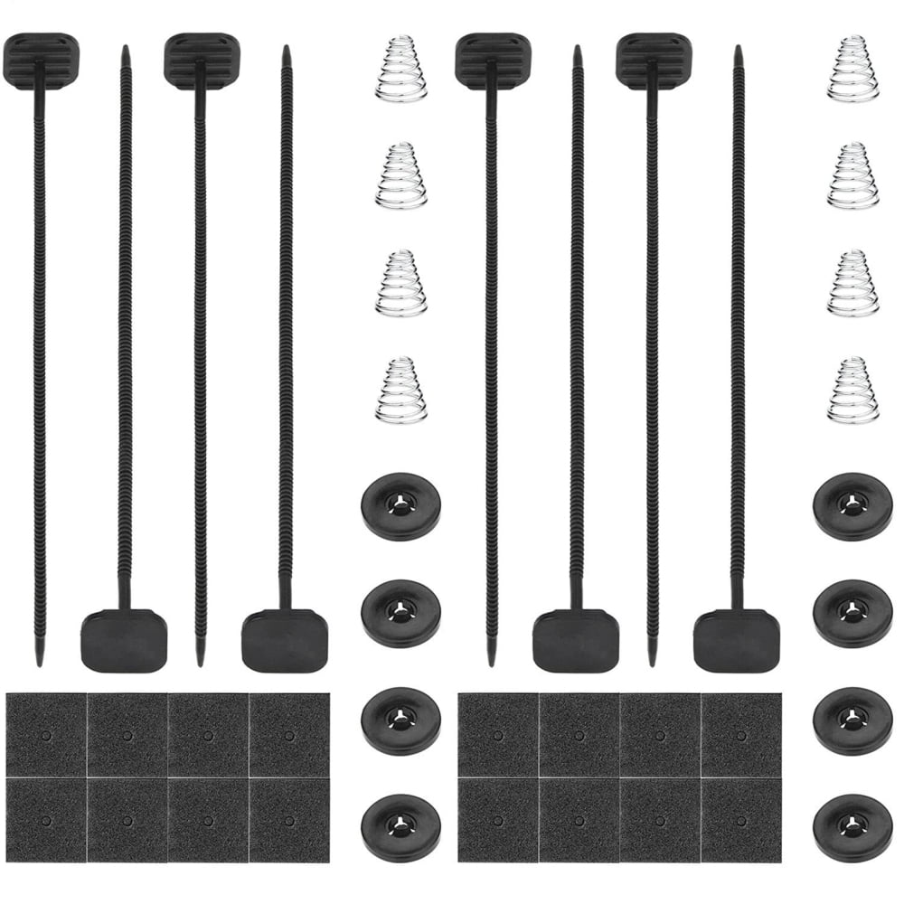 Chesmono Radiator Zip Ties Radiator Mounting Kit Low-noise Replacement ...