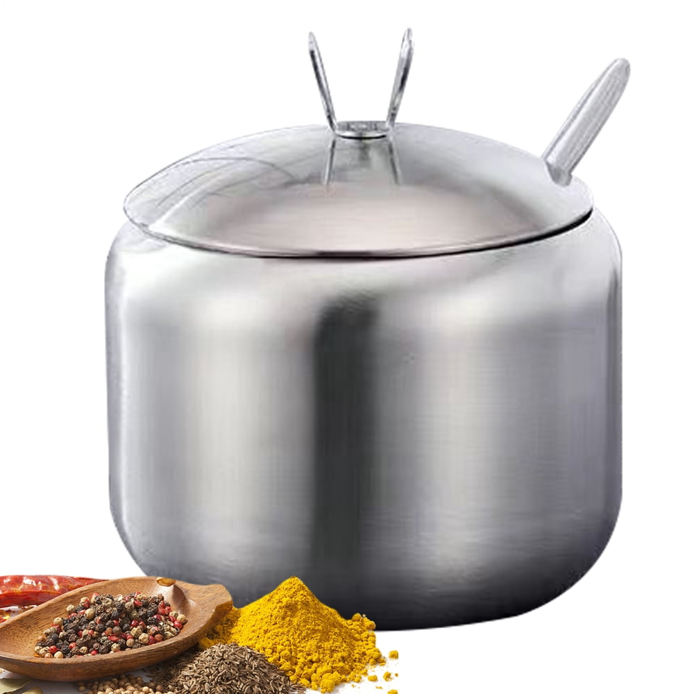 Chesmono Stainless Steel Seasoning Container Seasoning Container ...