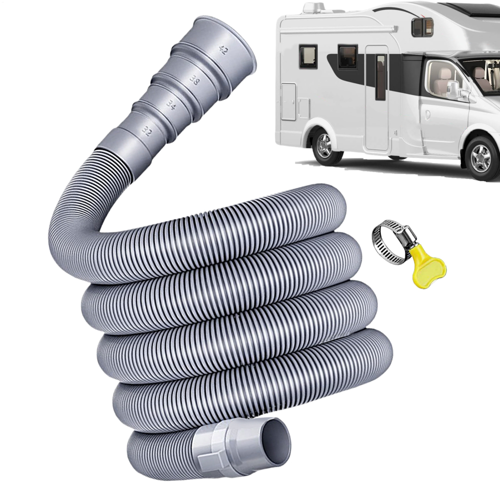 Chesmono Travel Trailer Sewer Hose Heavy Duty Flexible Leakproof RV ...