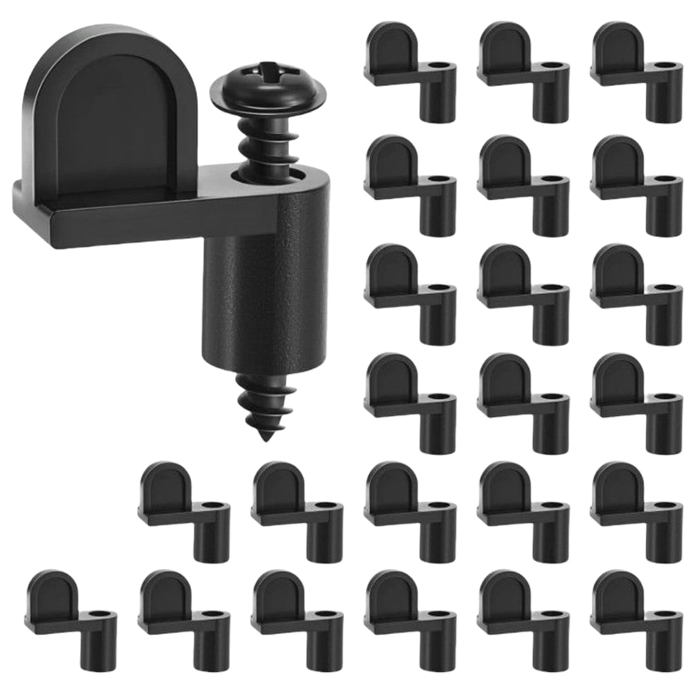 Chesmono Window Screen Clip 24 pieces Window Screen Clip with Screws ...