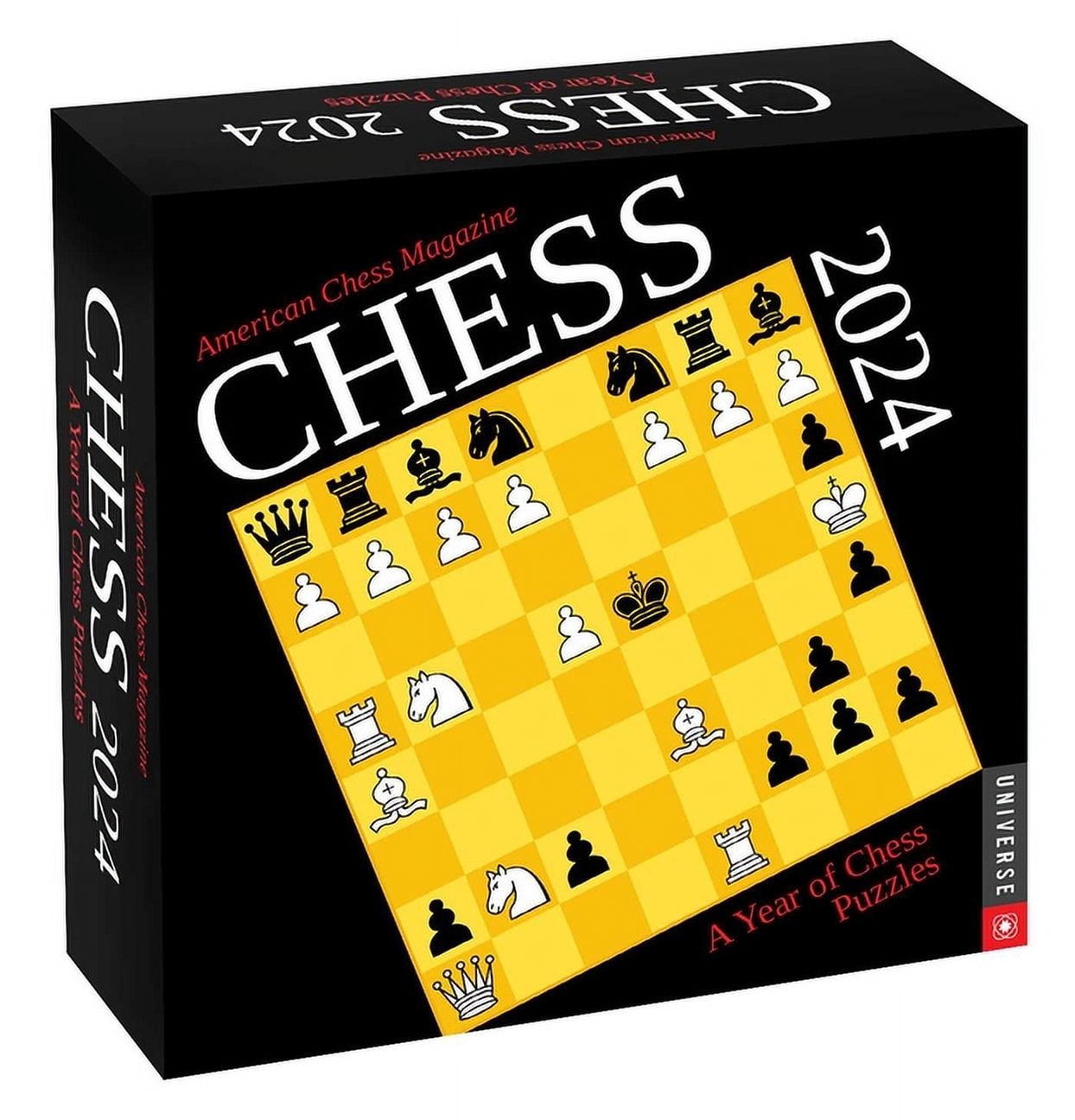 Chess 2024 Day-to-Day Calendar : A Year of Chess Puzzles (Calendar ...