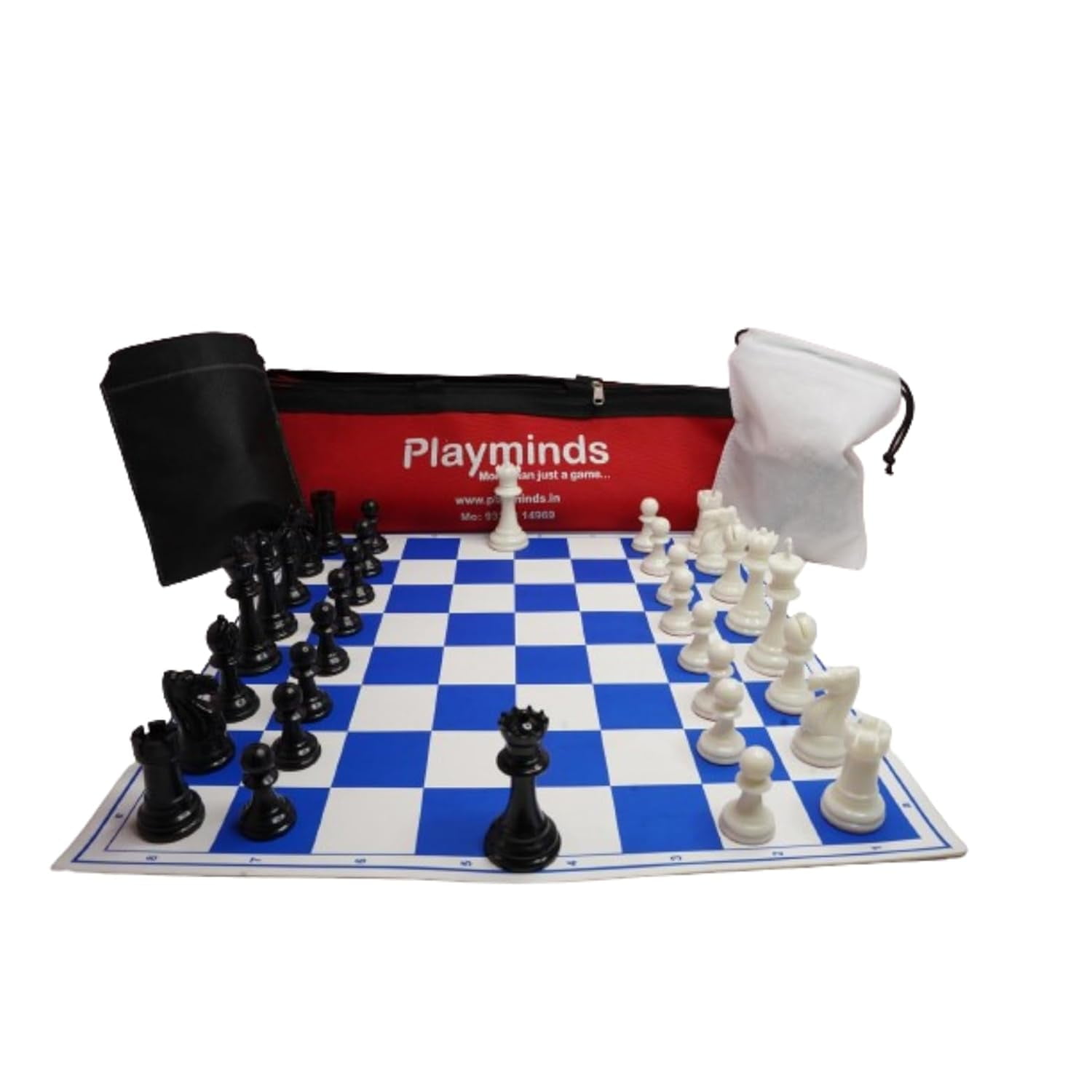 Chess Board 20'' X 20'' Tournament Chess Vinyl Foldable Chess Game With ...