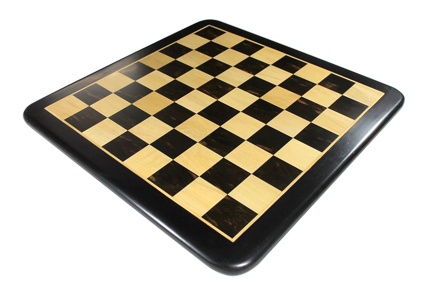 Chess Board 21" X 21" Collectible Ebony Wood Wooden Chess Game Board ...