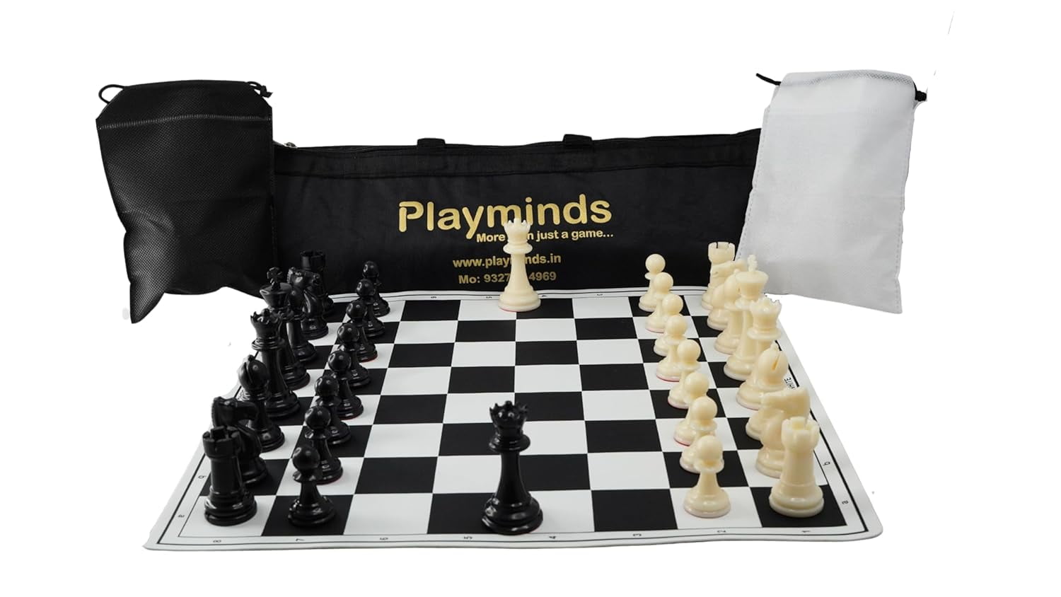 Chess Board Game 17'' X 17'' Professional Tournament Chess Set With ...