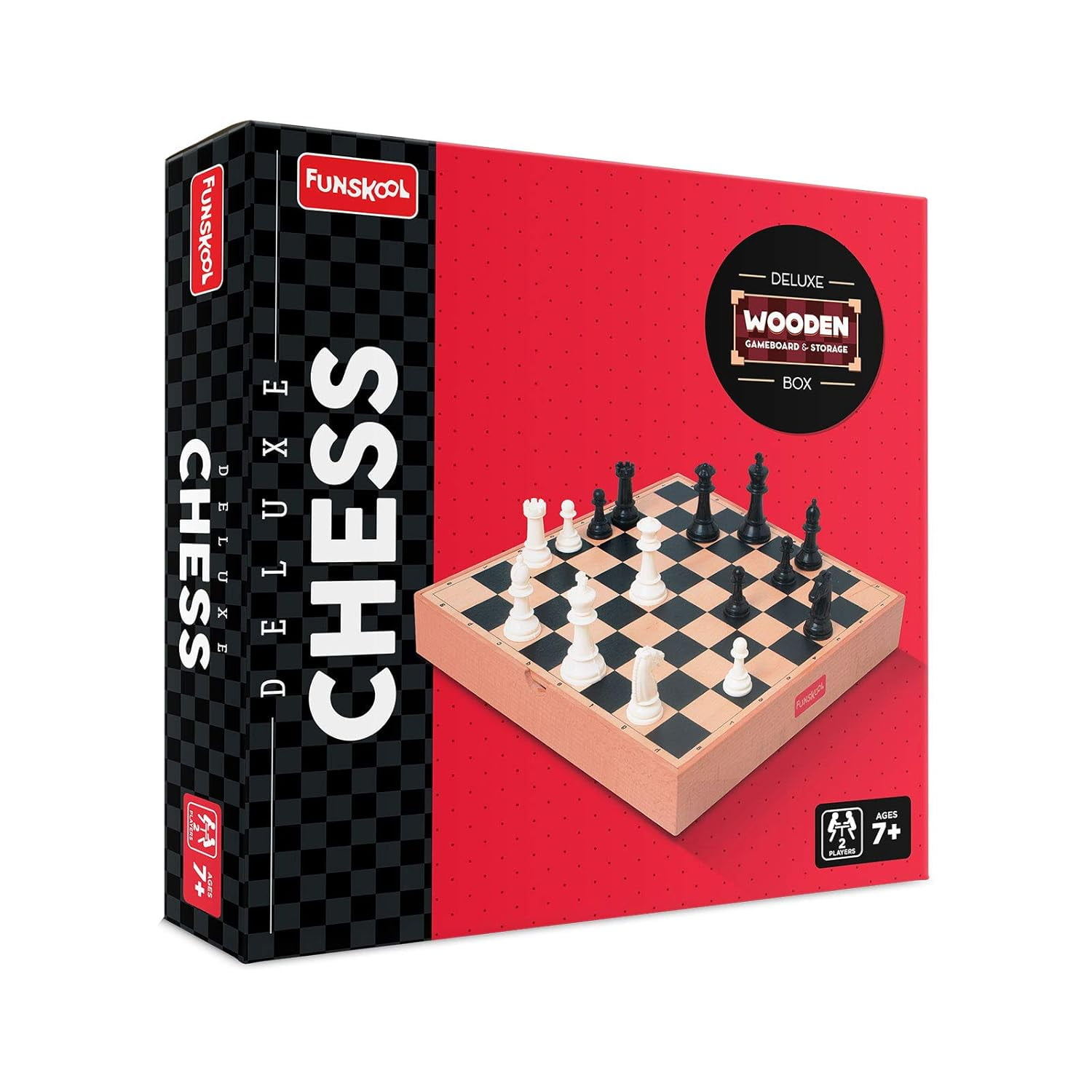 Chess Board Games, Deluxe Chess, Wooden Set | War & Strategy, Family ...