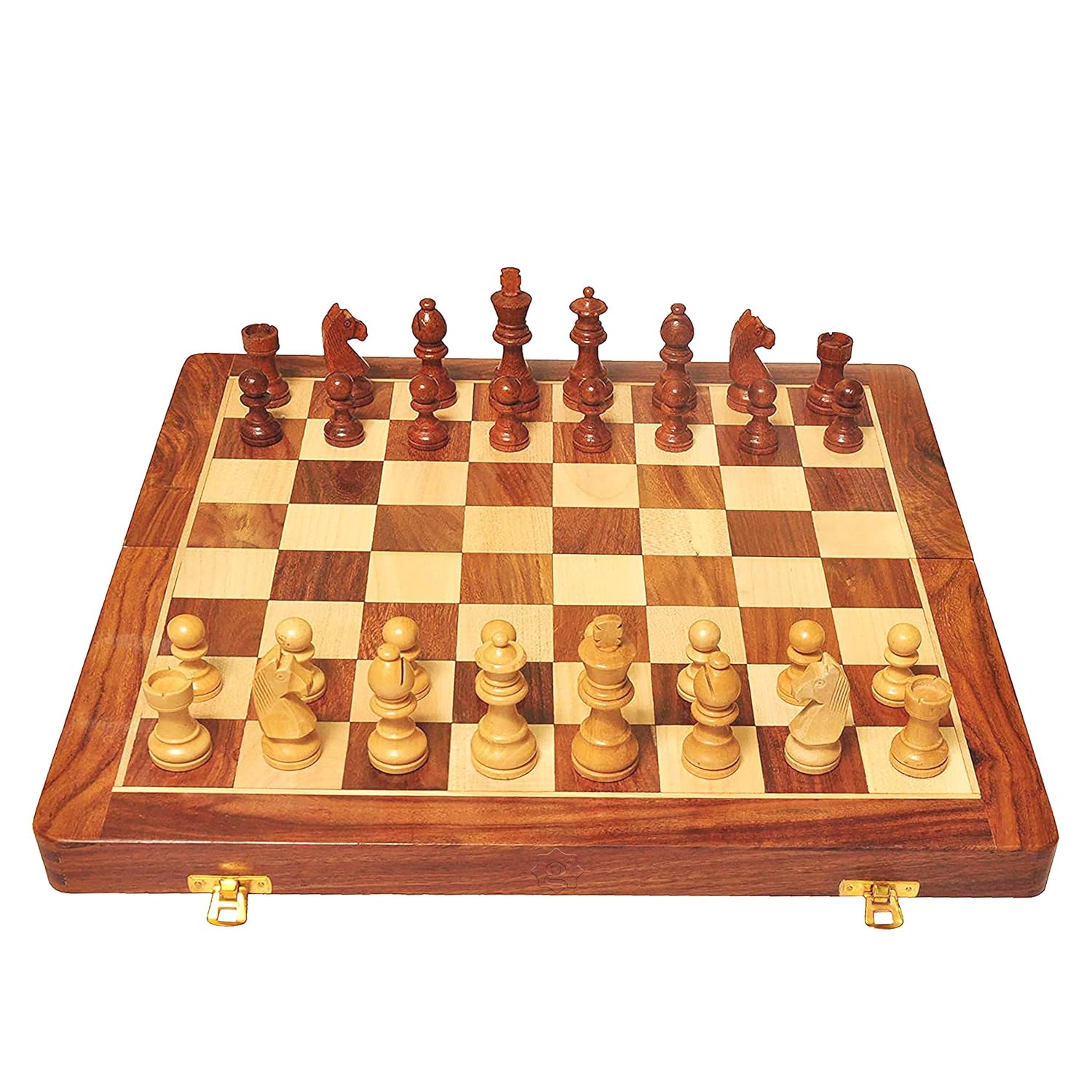 Chess Board Set Handcrafted Wooden Chess Board | Style 4 | 12x12inches ...