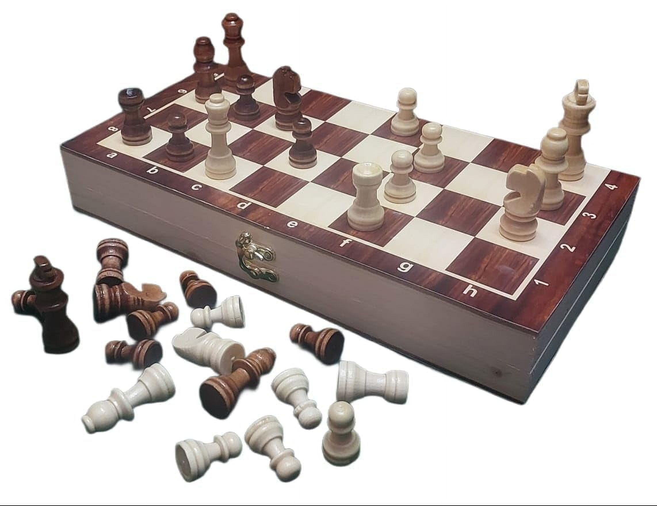 Chess Board Winzzo | 13"X 13" Inch Folding Chess Board, Educational ...