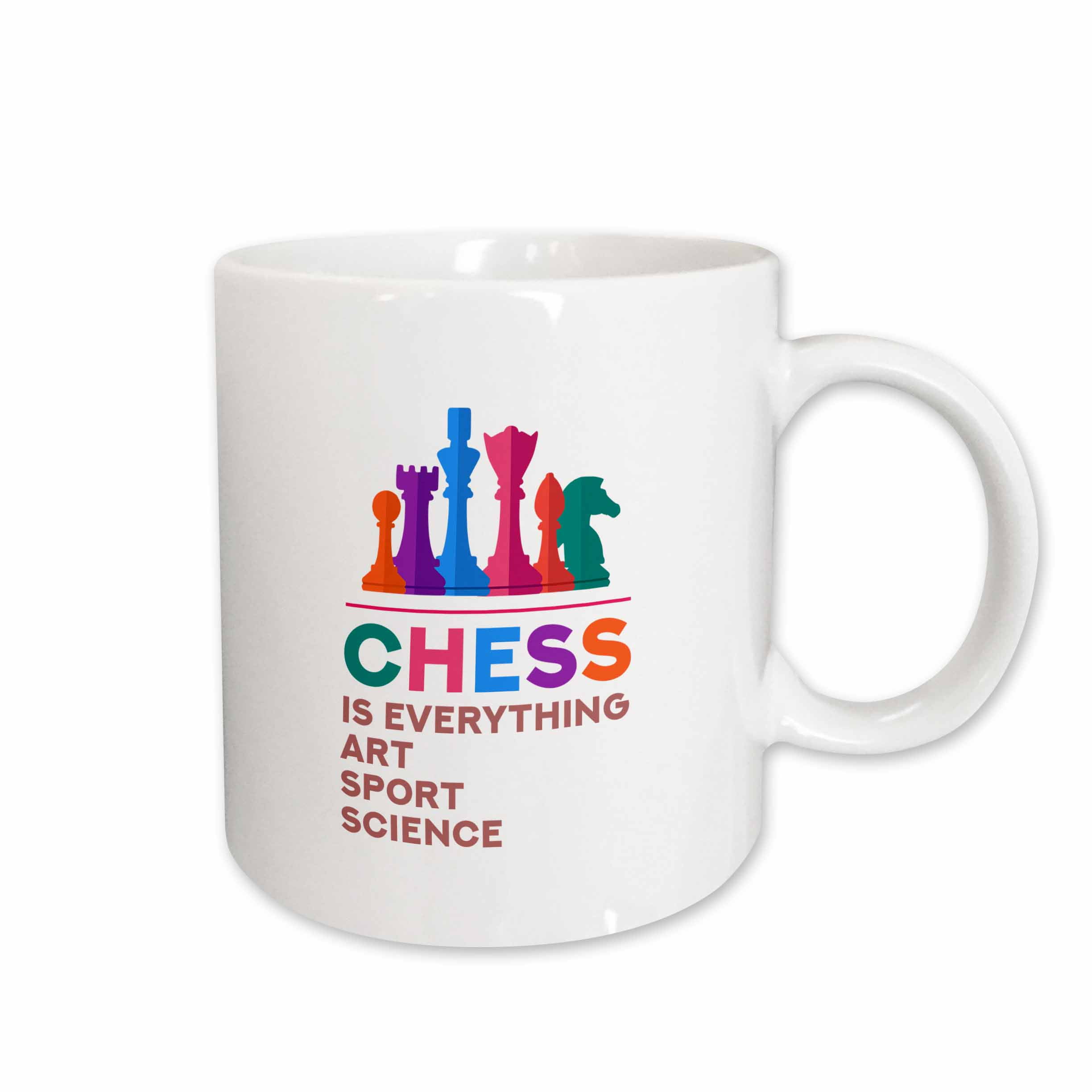 3drose, Chess - Chess Is Everything - Art, Sport, Science Awesome Gift ...