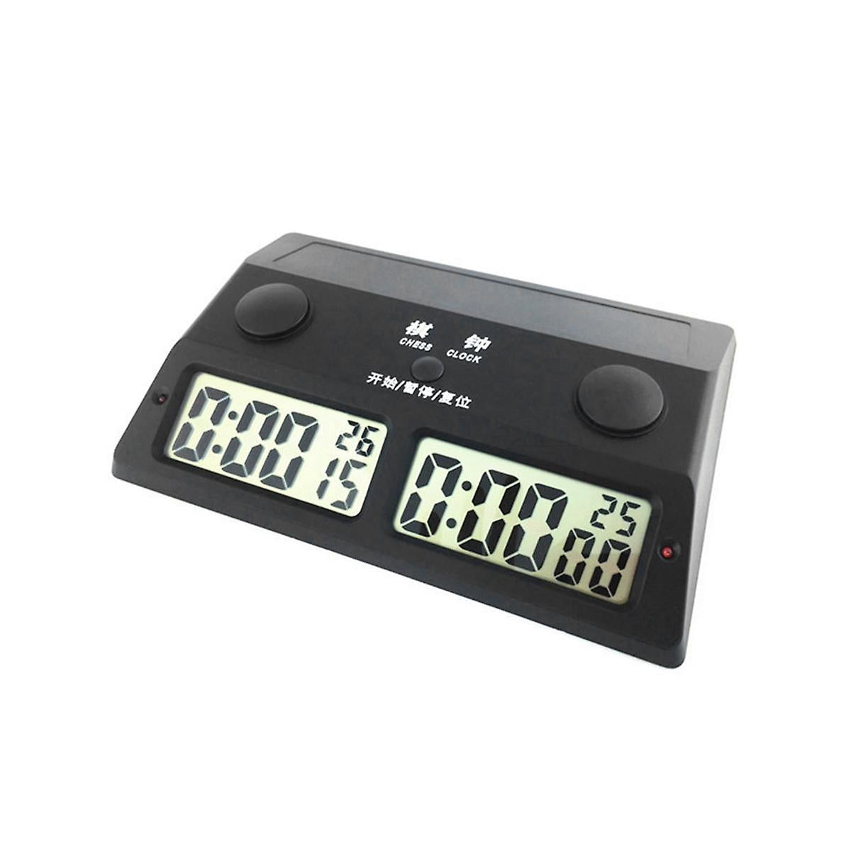 Chess Clock Competition Hour Meter Digital Board Game Stopwatch -385 Professional Chess Count Up ...