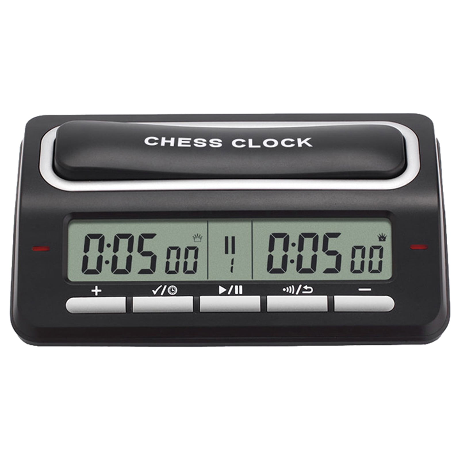 Chess Clock Digital Timer, Multifunction Count Down Game Clock Timer for International Chess ...