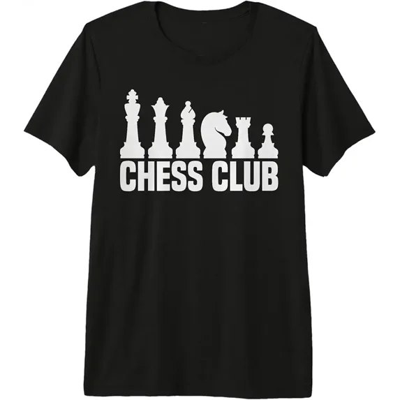 Chess Club For Chess Lovers Player Funny Gift TShirt Premium Tri-blend ...