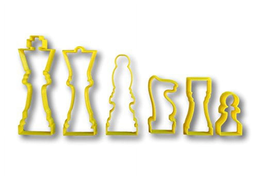 Chess Cookie Cutter (King)- Fast Shipping - Sharp Edges - Exceptional ...