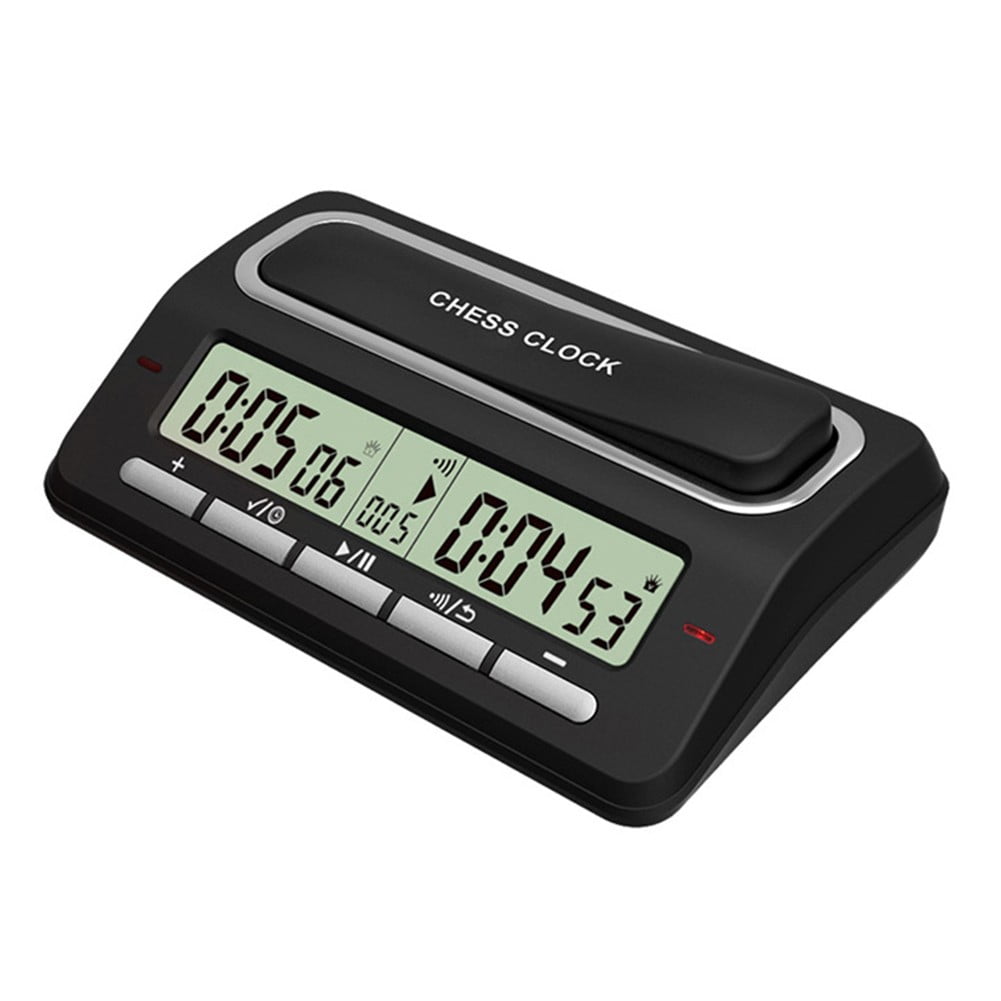 Chess Digital Timer Chess Clock Count Stopwatch Large Up Down Board For Go Chess - Walmart.com