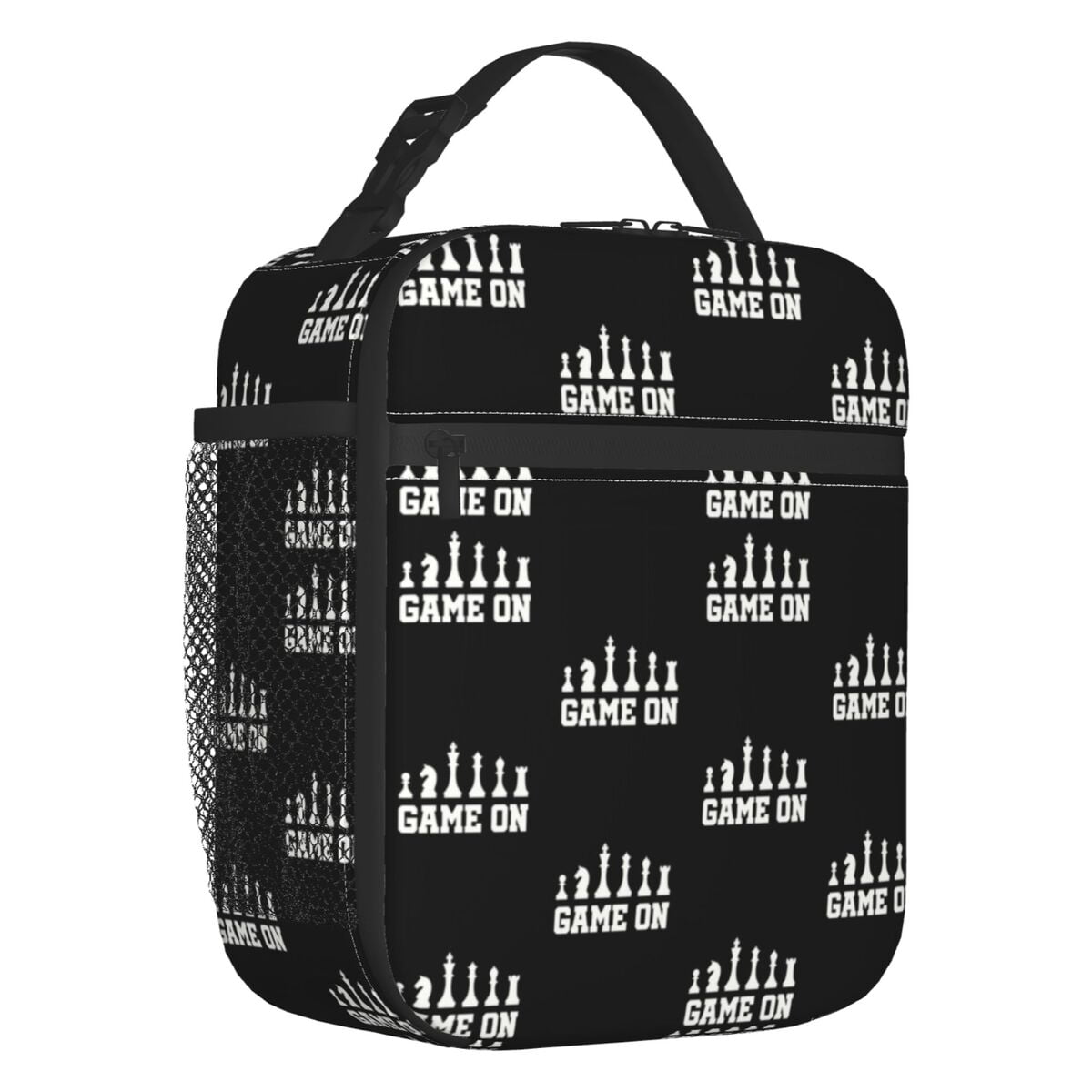 Chess Game Insulated Lunch Bags for Women Chessboard Resuable Thermal ...