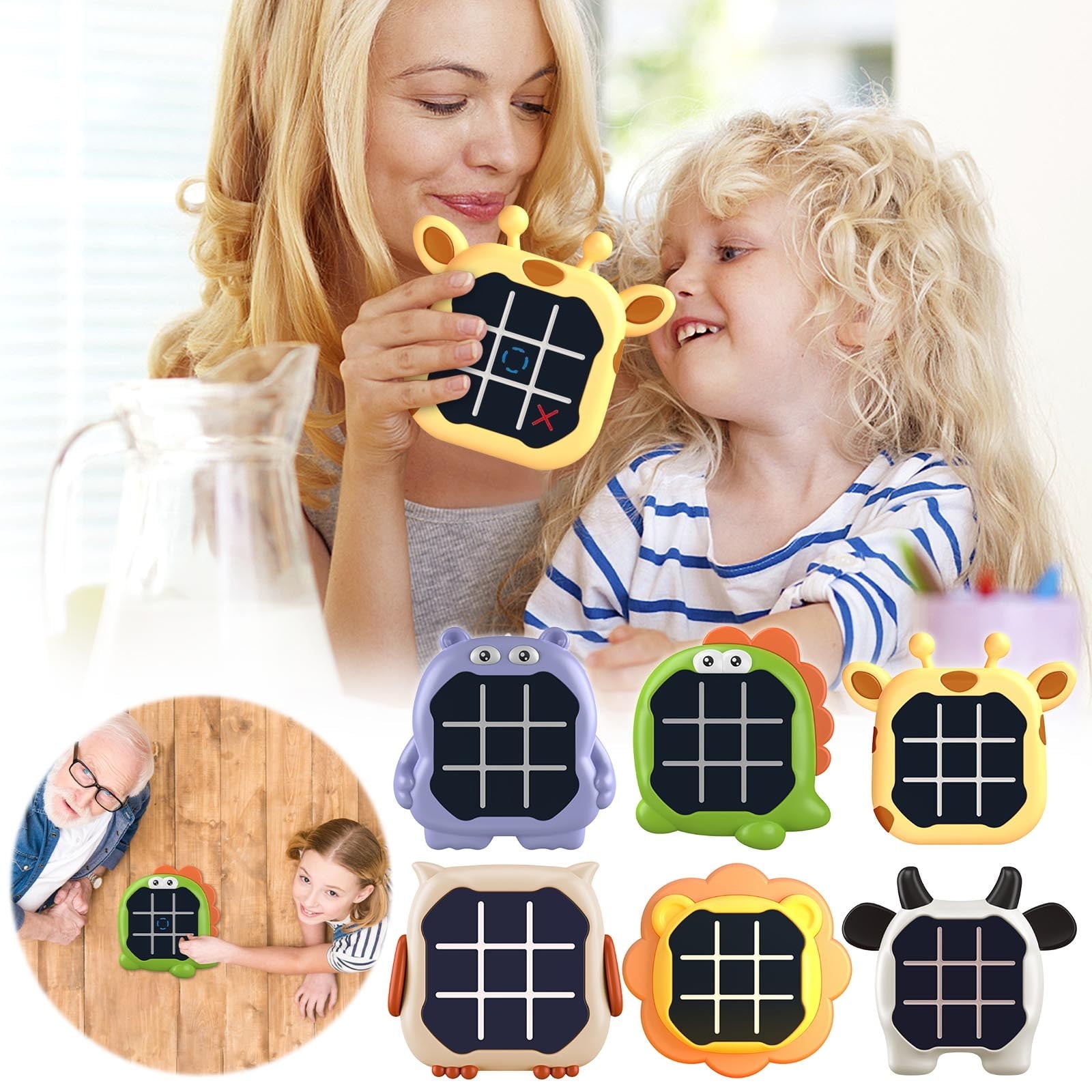 Chess Game Machine - Portable Multi-Game Electronic Puzzle Toy for Kids ...