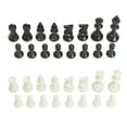 Chess Geeks 32 Classic Staunton Chess Pieces Only - 1x Single Weighted ...