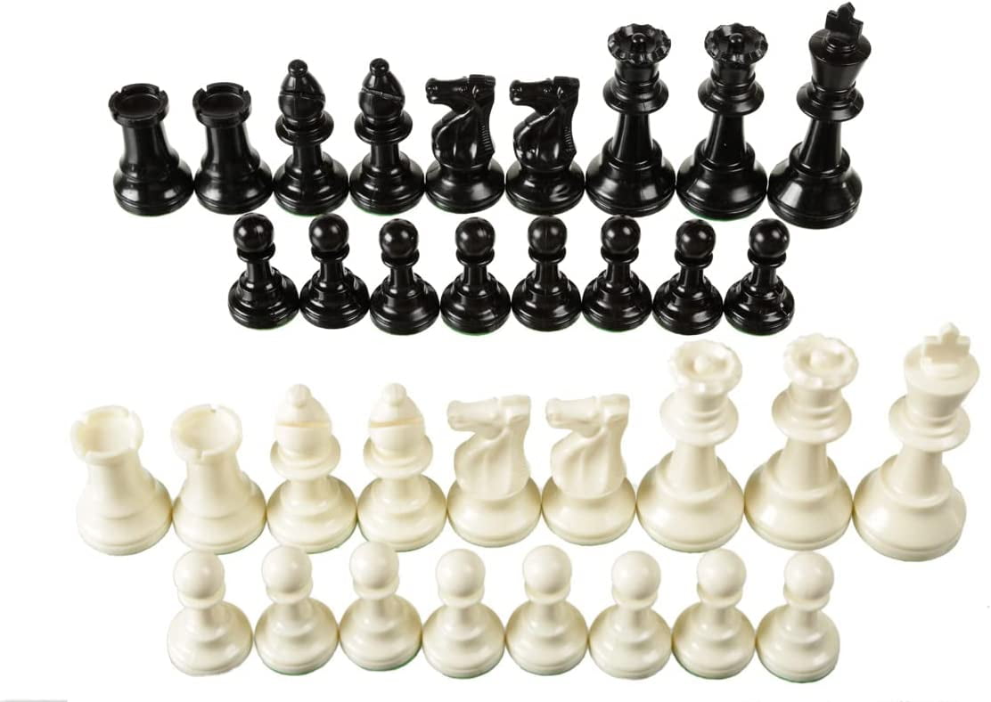 Chess Geeks Pro Set: Triple Weighted Tournament Staunton Chess Pieces ...