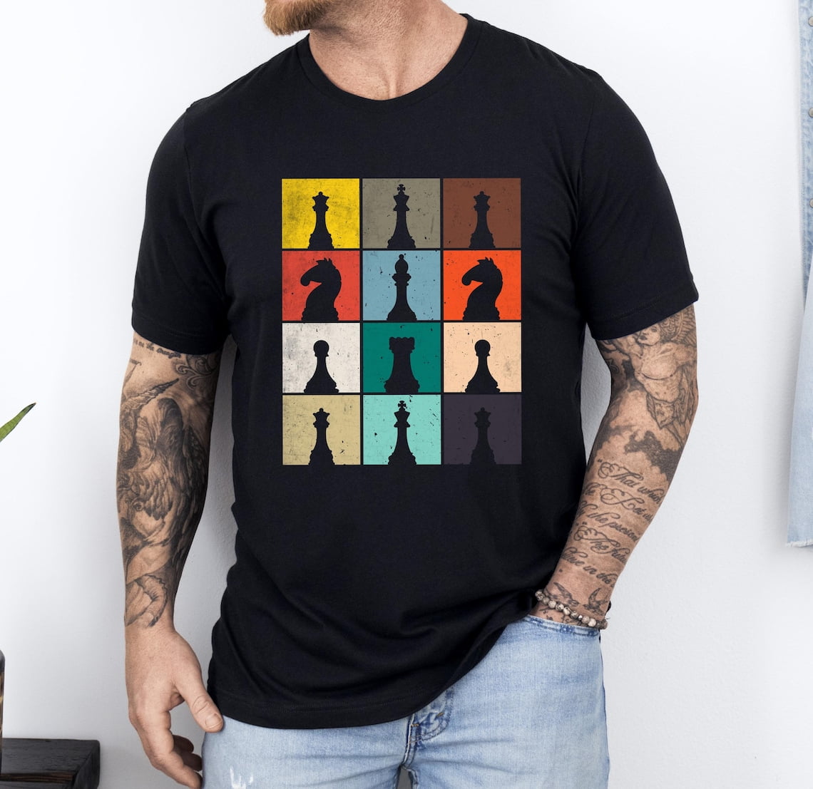 Chess Gifts For Him, Chess Pieces Shirt, Chess Shirt, Chess Gift ...